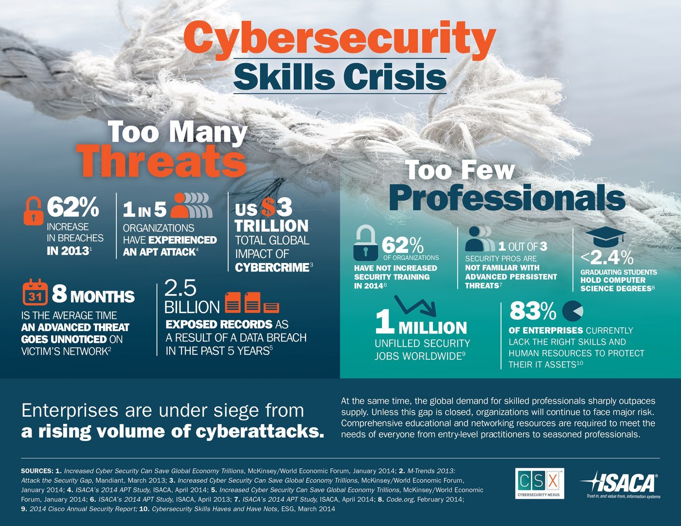 One Looming Cybersecurity Risk – No Cybersecurity Staff