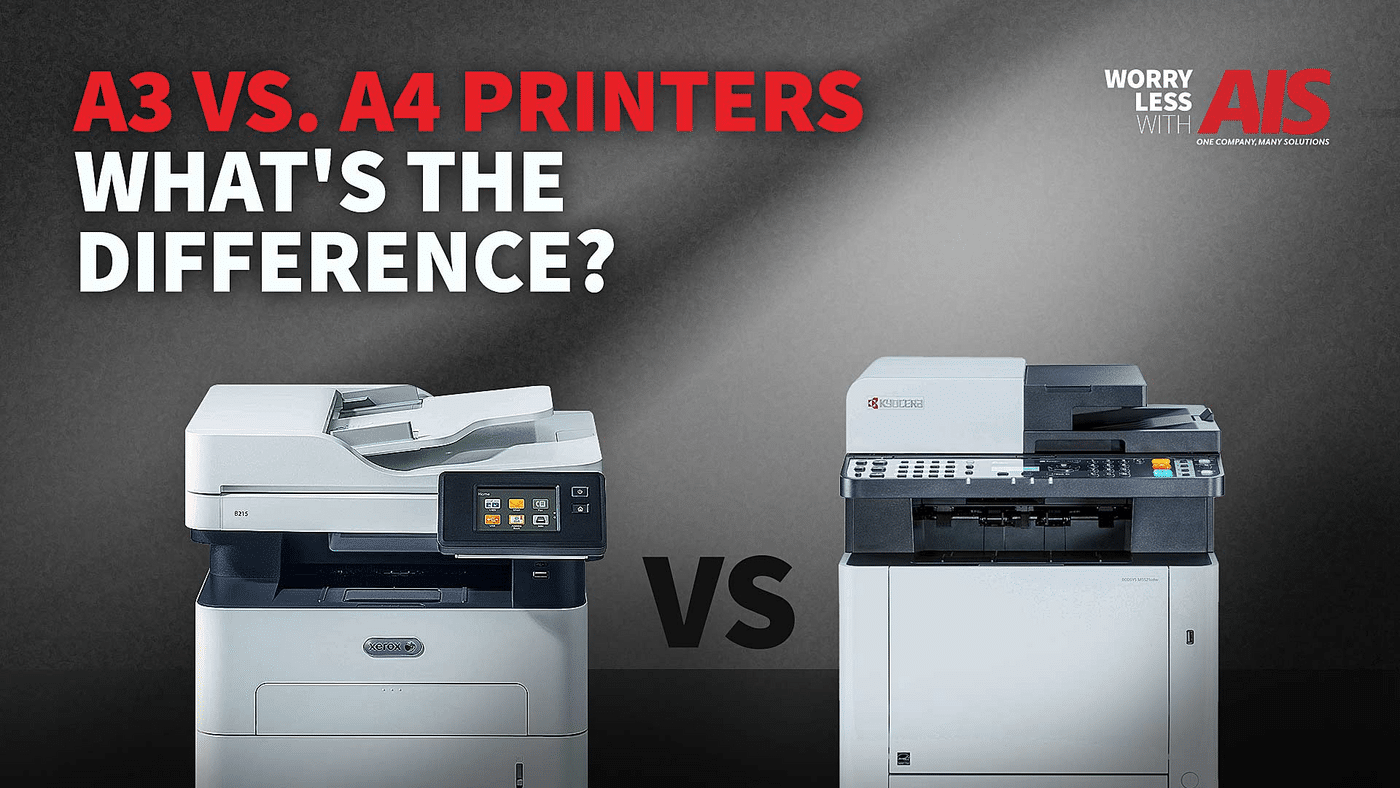 A3 vs. A4 Copier or Printer: What's The Difference?